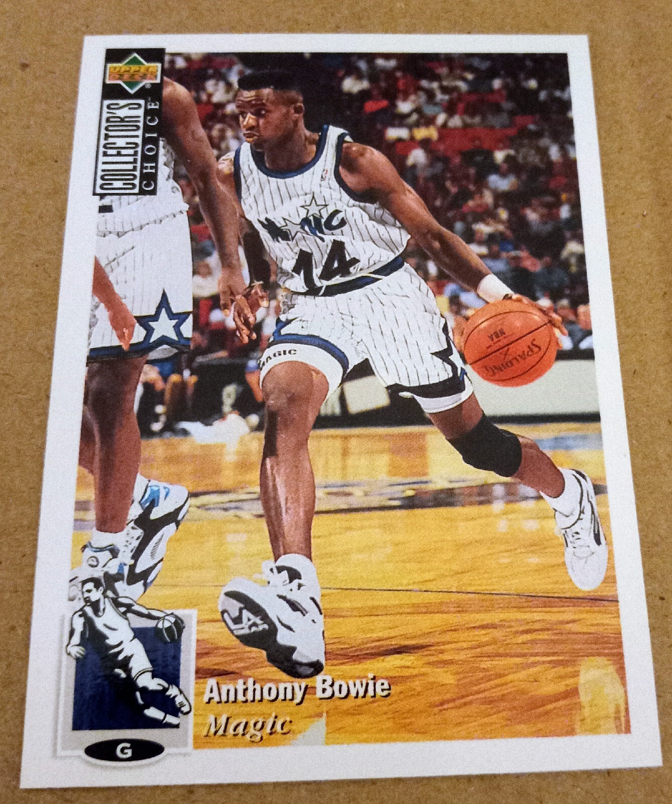1994-95 Upper Deck Collectors Choice ANTHONY BOWIE Basketball Card #280 ...