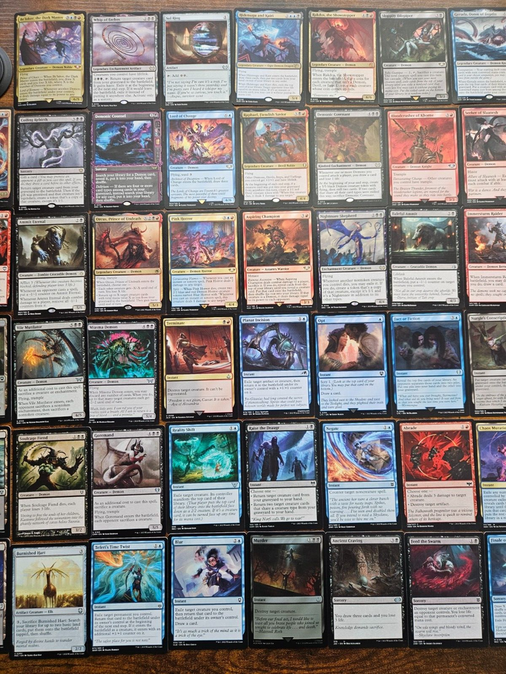 Custom Commander Deck ~ Demons ~ Be'lakor, the Dark Master ~ 100 Card ...