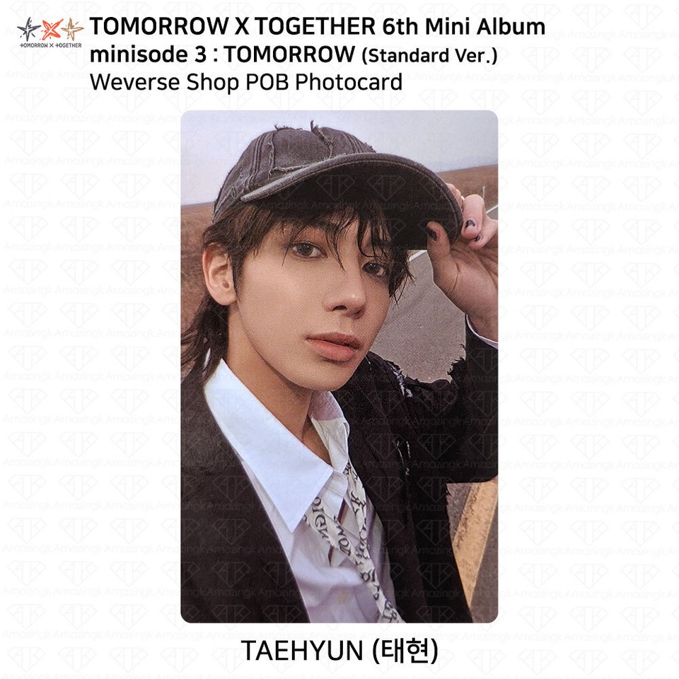 TXT 6th Mini Album Minisode 3:Tomorrow POB Photocard Complete Set KPOP ...