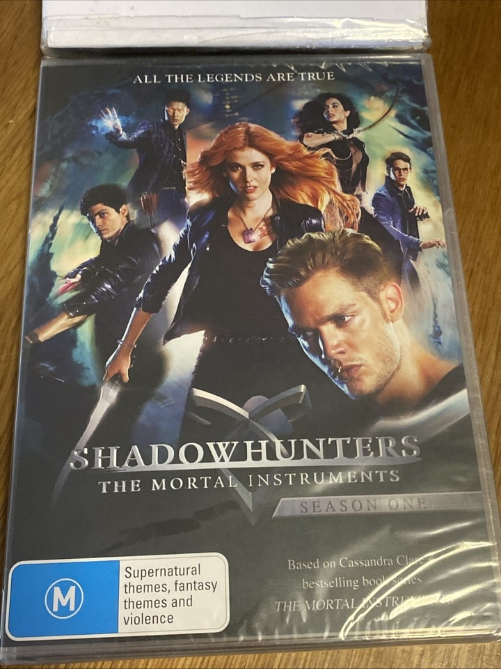 Shadowhunters Seasons 1 DVD Series One Region 4 Brand New And Sealed ...