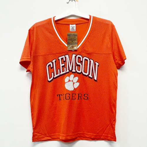 Rivalry Threads NWT Women's XL Orange Clemson University Tigers Pinnie ...