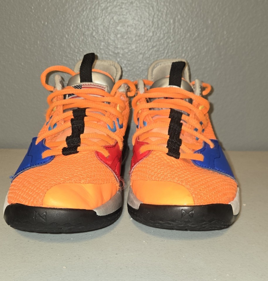 Nike NASA x PG 3 Armstrong Building 703 Mens Basketball Shoes Size 5Y ...