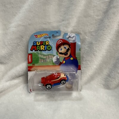 *NIB* Hot Wheels Super Mario Diecast Car Mario | eBay