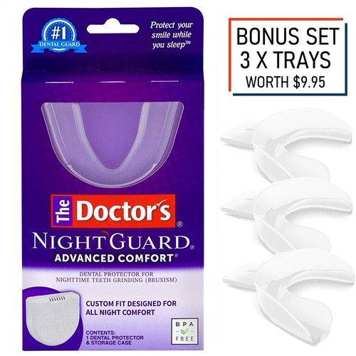 The Doctor's Advanced Comfort Night Guard Bruxism & Teeth Grinding ...