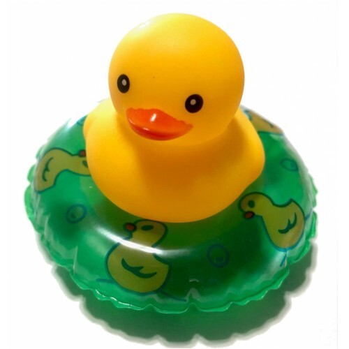 SET OF 4 MINIATURE SWIM RINGS ACCESSORIES FOR 2" CRUISING RUBBER DUCKS ...