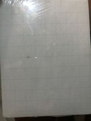 Engineering Paper, Graph Paper, 2 sides 10 x 10 - 40 sheets 8.5"x11" 6 ...
