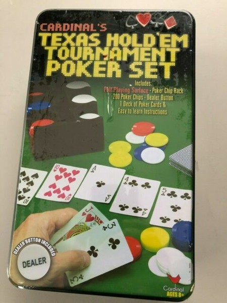 Cardinals Texas Hold'em Tournament Poker Set for sale online | eBay