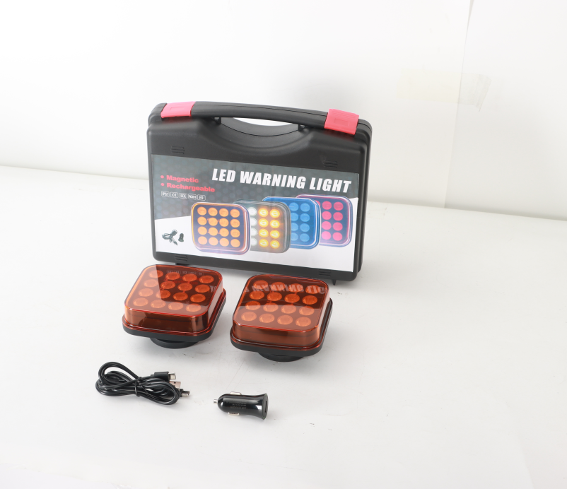 2X Magnetic Wireless Warning Strobe Beacon Light Emergency Flashing ...