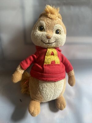 TY Beanie Babies Alvin and the Chipmunks Plush Alvin w/ Sweatshirt ...