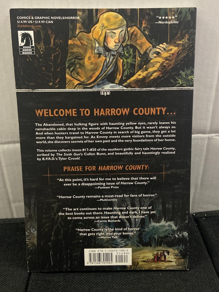 Image comics DARK HORSE COMICS HARROW ABANDONED COUNTY VOL 5 ...