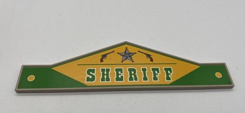 Playmobil Take Along Western City Sheriff Office Sign 70012 | eBay