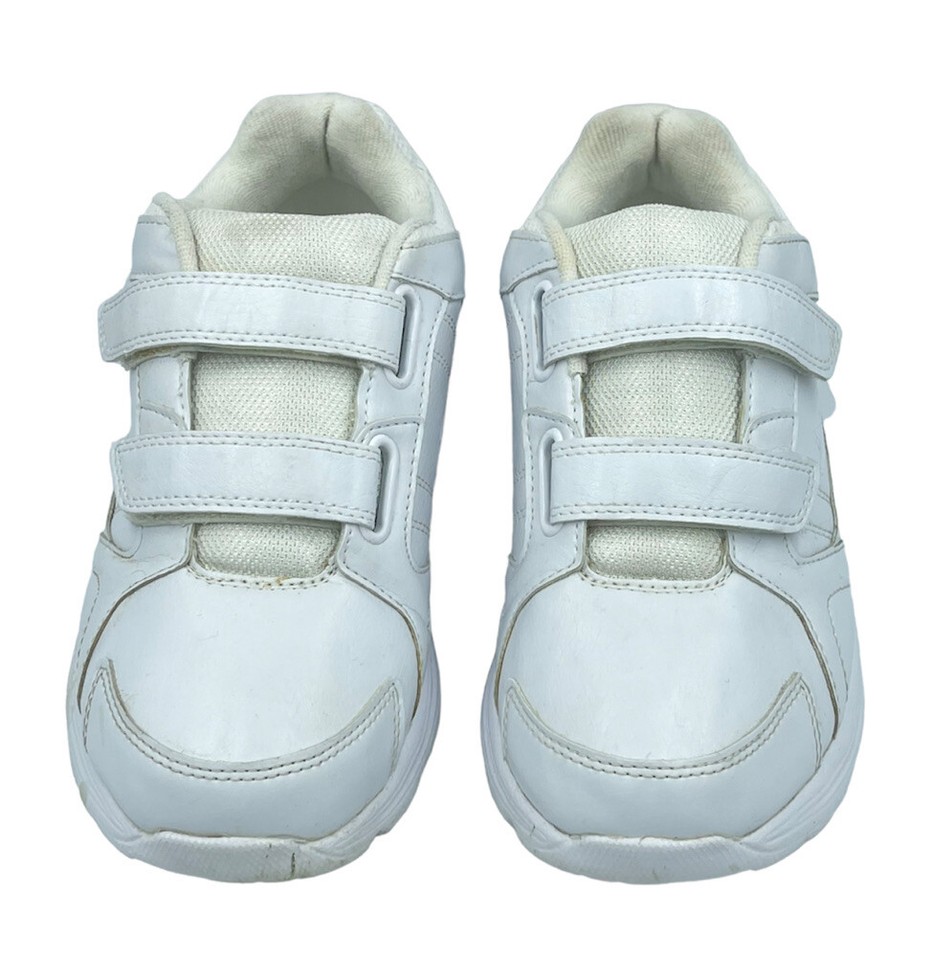 CROSS TREKKERS White Mens sz 7.5W Shoes Double Strap hook and loop ...