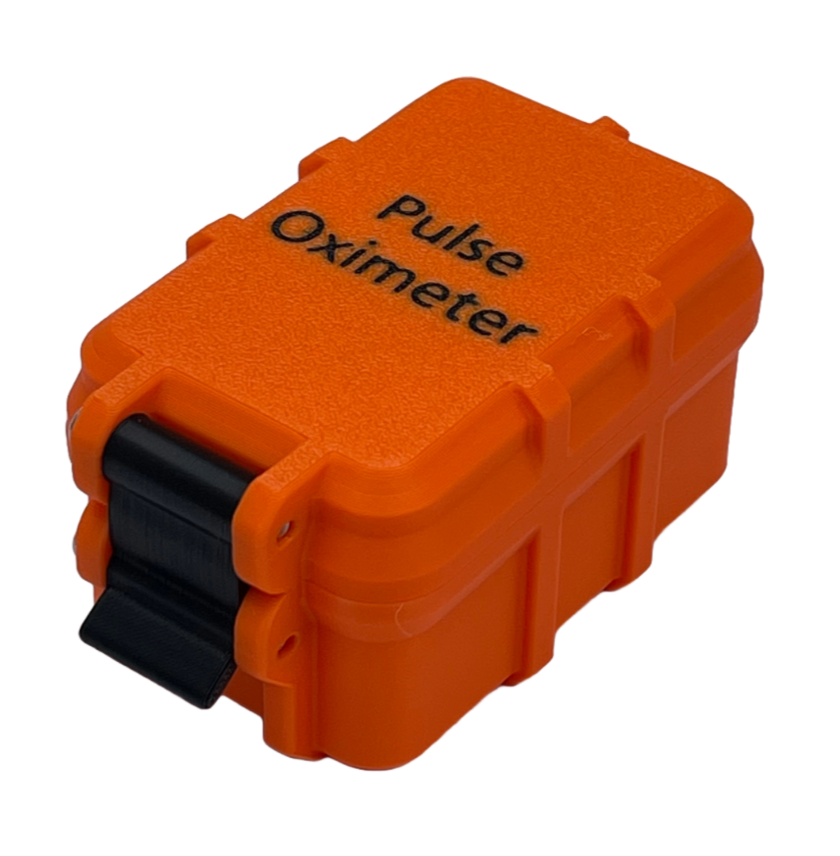 Finger Pulse Oximeter Storage Tough Case Heart Rate Monitor Cover Pouch ...