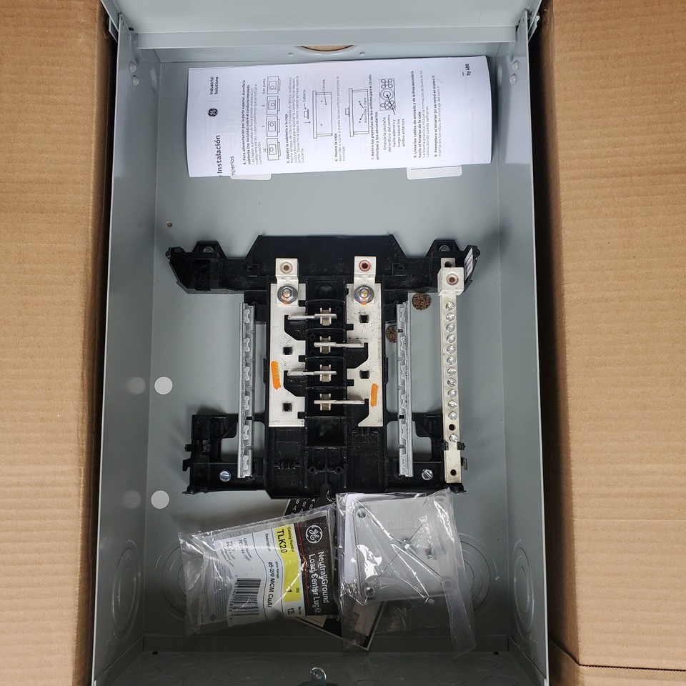 GE 125 AMP8-Space 16-Circuit Outdoor Main Lug Load Center TLM812RCU2P ...