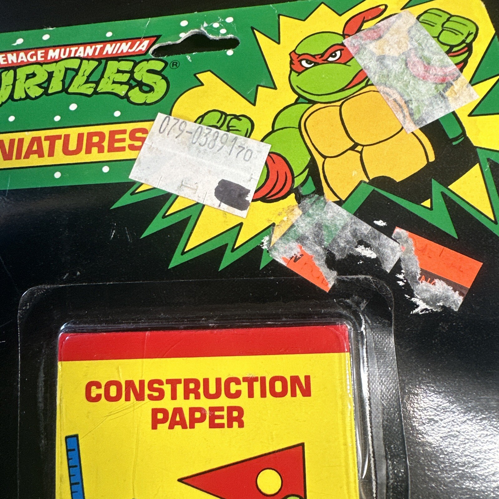 Construction Paper Book TMNT Ninja Turtles Mini School Supplies New ...