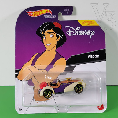 Hot Wheels Disney Character Car - ALADDIN | Disney Aladdin | 2021 ...