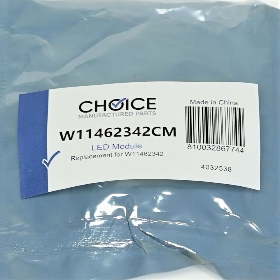 Choice Parts W11462342 for Whirlpool Refrigerator LED Light Module ...
