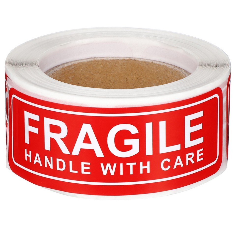 150 Pcs Fragile Warning Labels Stickers for Packing Boxes Luggage ...