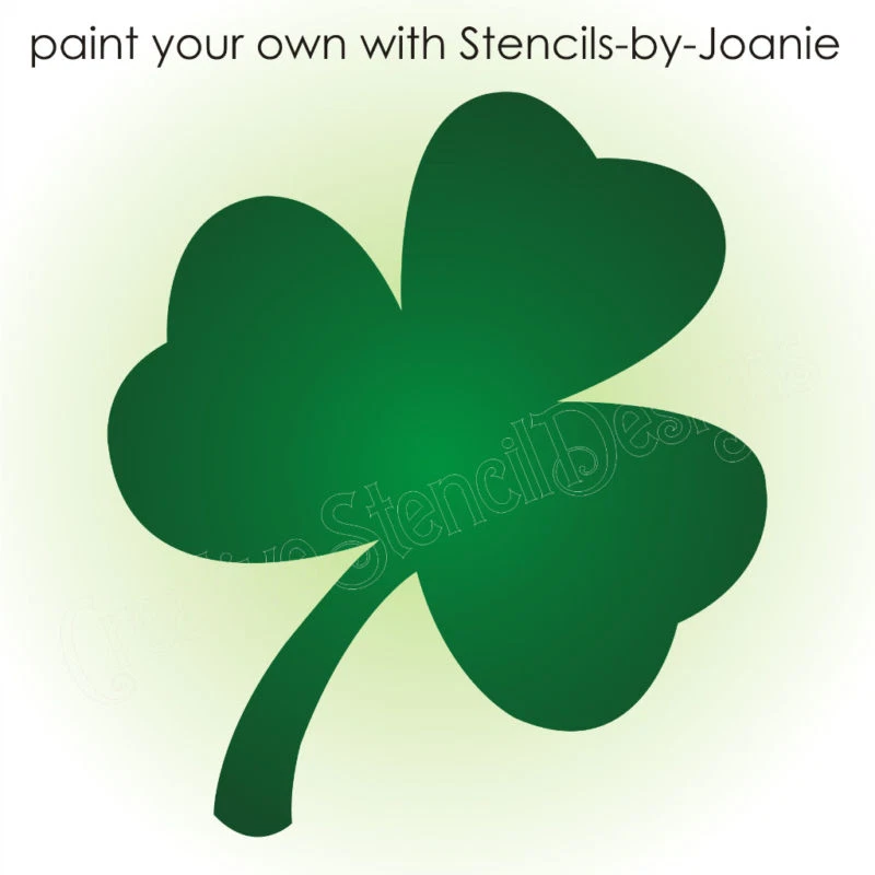 Four Leaf Clover Stencil