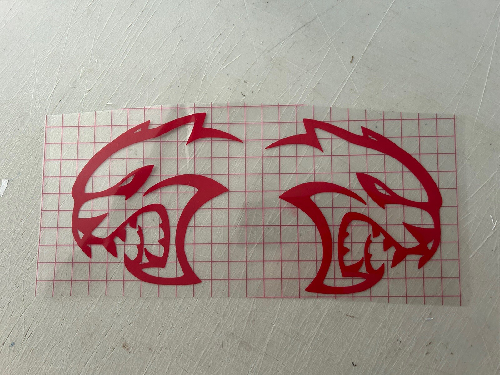 1 Set Hellcat Vinyl decal sticker 10" x 10"(read DescriptionFor Color ...