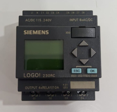 Siemens LOGO! 230RC (6ED1052-1FB00-0BA6) | eBay