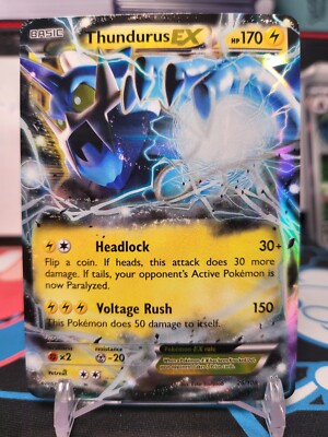 Thundurus EX 26/108 Roaring Skies Holo | eBay