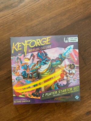 Keyforge: Worlds Collide SEALED IN HAND 2 Player Starter Set | eBay