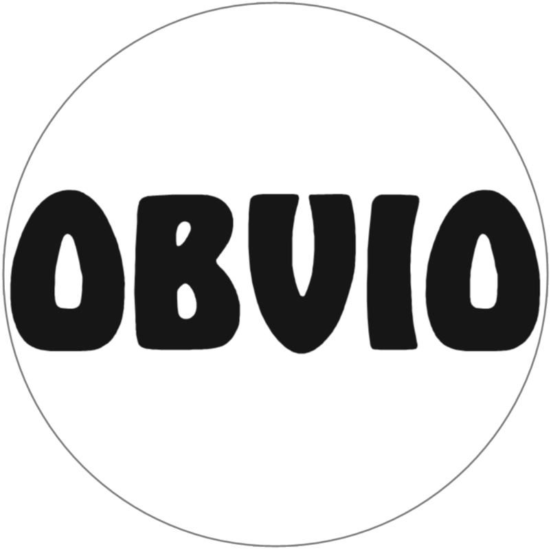 Obvio - 100 Pack Circle Stickers 3" x 3" - Obviously Obvi | eBay