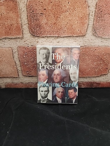The Presidents Playing Cards Deck 44 Presidents USA Sealed | eBay