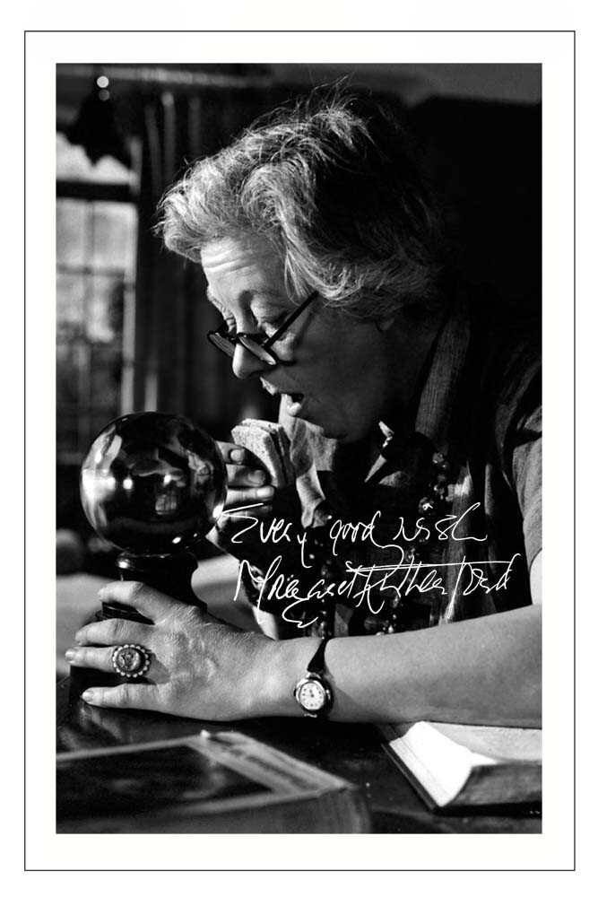 MARGARET RUTHERFORD Signed Autograph PHOTO Signature Print Films BLITHE ...