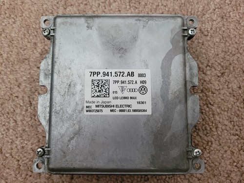 17 18 19 AUDI A4 Q3 Q7 LED HEADLIGHT MAIN CONTROL MODULE, 7PP941572AB ...