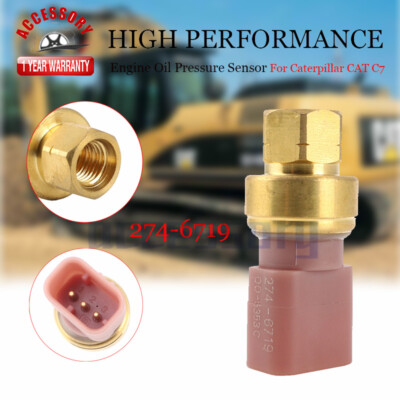 Engine Oil Pressure Sensor 274-6719 For Caterpillar CAT C7 Engine ...