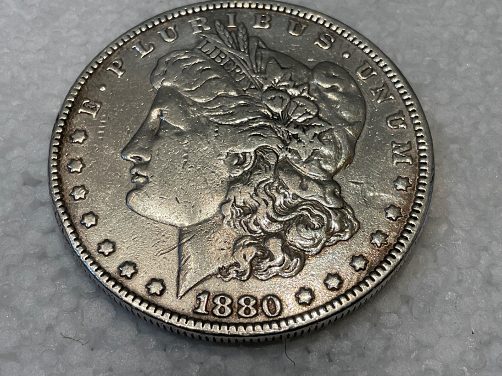 1880 MORGAN Liberty Head Silver Dollar - 90% silver | eBay