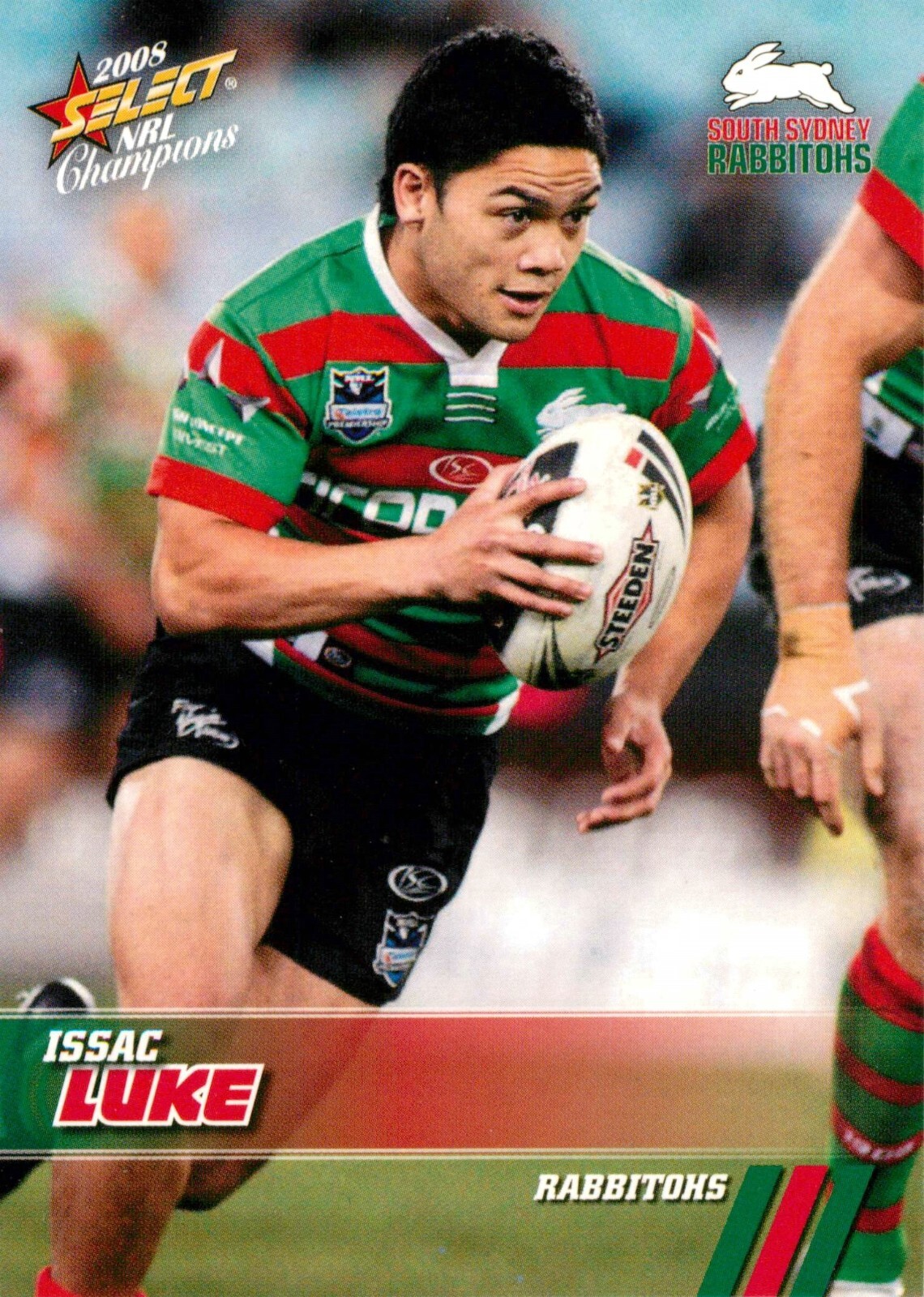 2008 SOUTH SYDNEY RABBITOHS NRL Card ISSAC LUKE Centenary | eBay Australia