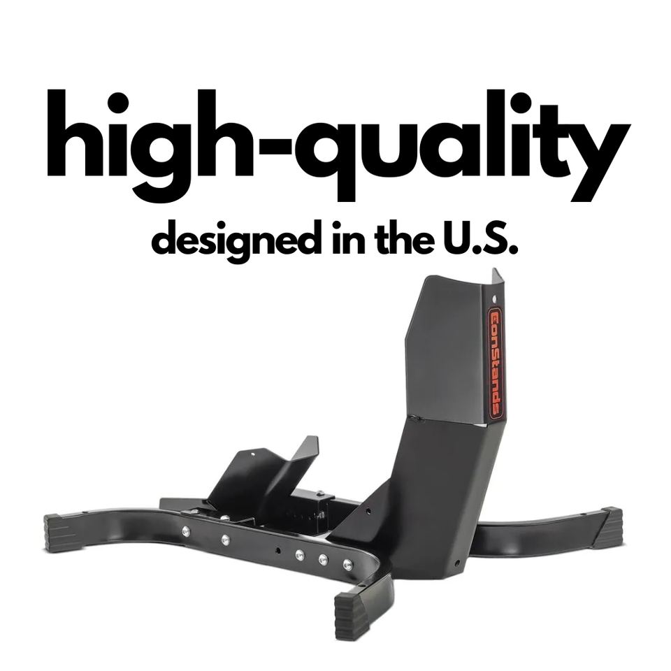 Motorcycle Stand Wheel Chock 15"-21" Adjustable 2000lb Capacity Support ...