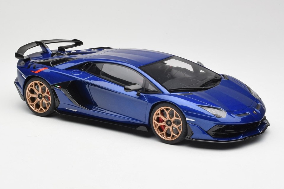 Lamborghini Aventador SVJ Blue GT Spirit 1/18 | eBay