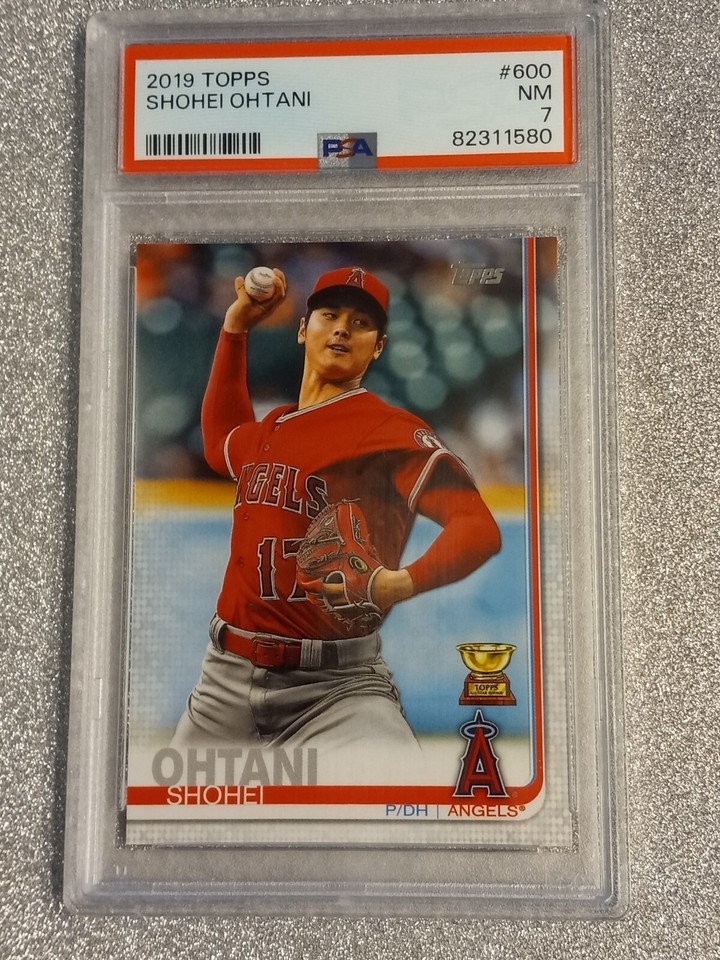 SHOHEI OHTANI PITCHING RARE ROOKIE CUP TOPP RC INVESTMENT DODGERS MVP ...