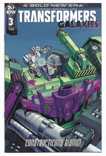 Transformers Galaxies #3 2019 Unread Winston Chan Variant Cover B IDW ...
