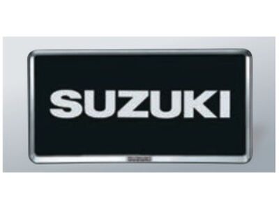 [NEW] JDM Suzuki Jimny SIERRA JB74W License Plate Rim Bblack plating ...