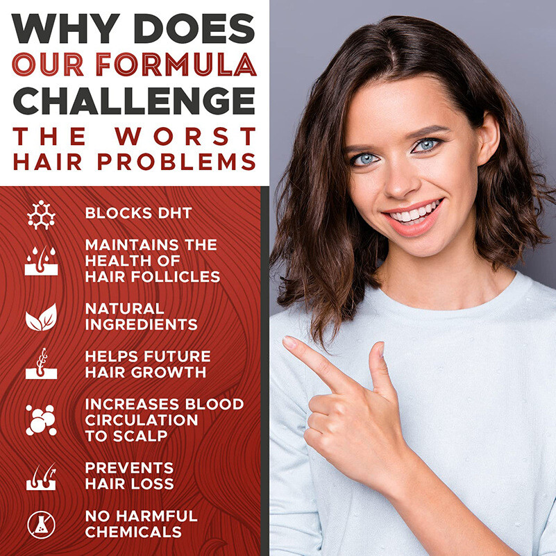 DHT Blocker Hair Loss Supplement with Immune Support 60 Capsules | eBay