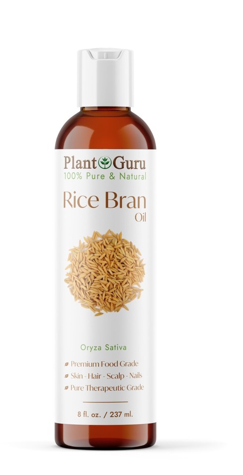 Rice Bran Oil 8 oz. 100% Pure Natural Refined | eBay