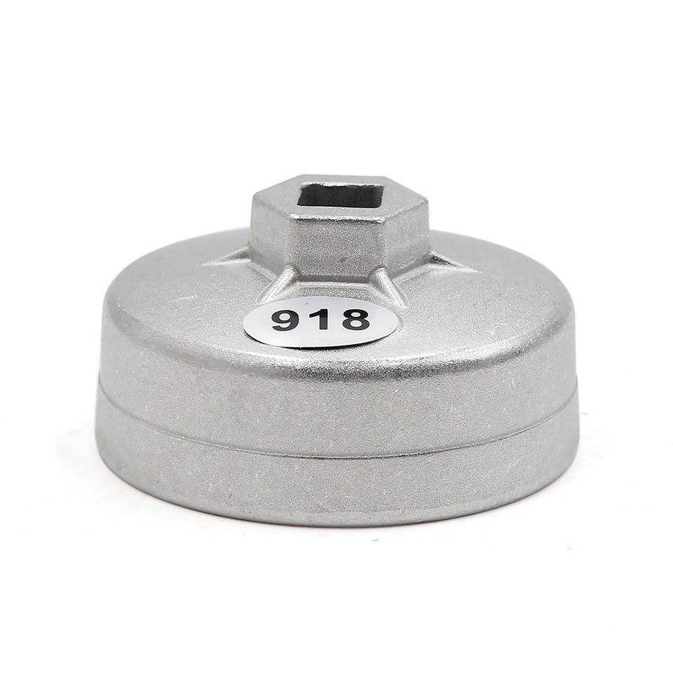 Universal Car 74mm 15 Flute Oil Filter Cap Wrench Socket Removal Tool ...