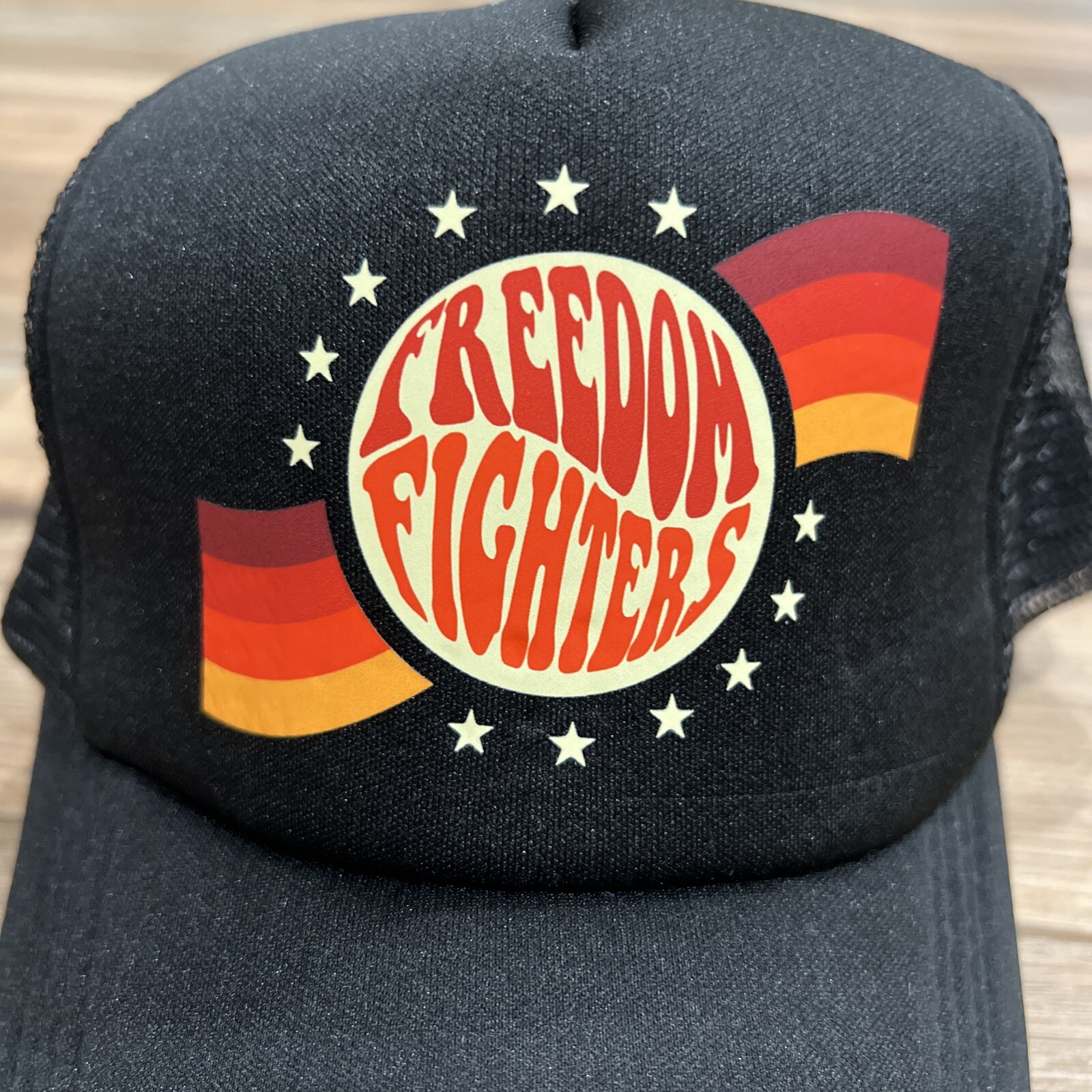 Freedom Fighters Cap Hat Black FREEDOM Hat!! Excellen… - Gem