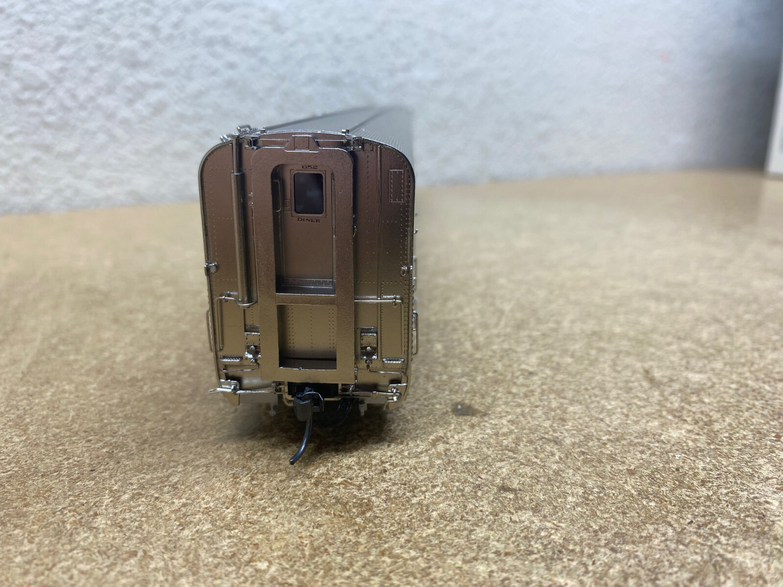 Overland Models #652 HO Scale BRASS Santa Fe High Level Dining Car ...