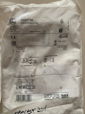 For 1pcs IFM OGH700 Photoelectric Switch Sensor | eBay