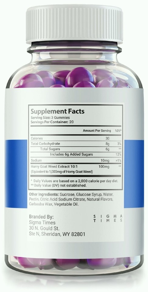 Energize Male Gummies, Gummy for Men to Help with Vitality and Virility ...