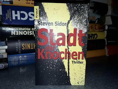 Stadt der Knochen *Gänsehaut-Thriller* von Steven Sidor (2009) | eBay.de