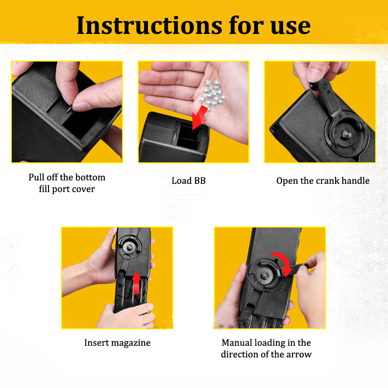 Tactical Military Equipment New Hand Operated Speed Loader Airsoft ...