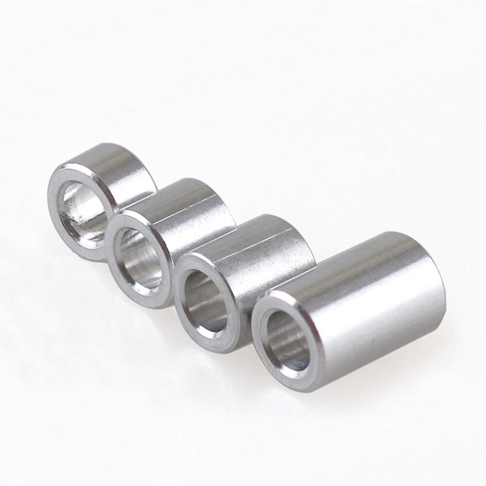 20Pcs M3 Spacers Round Plain Washers Sleeve Spacer 1mm - 35mm Anodized ...