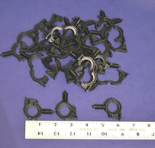 25 Routing Clips for Tube Hose Wire 16mm (5/8") Conduit Replaces GM ...